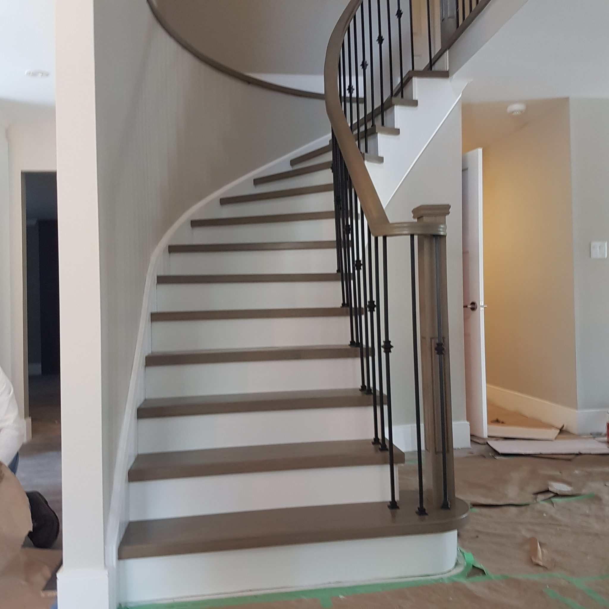 Closed Riser Circular Stairs – Stair FAS Inc.